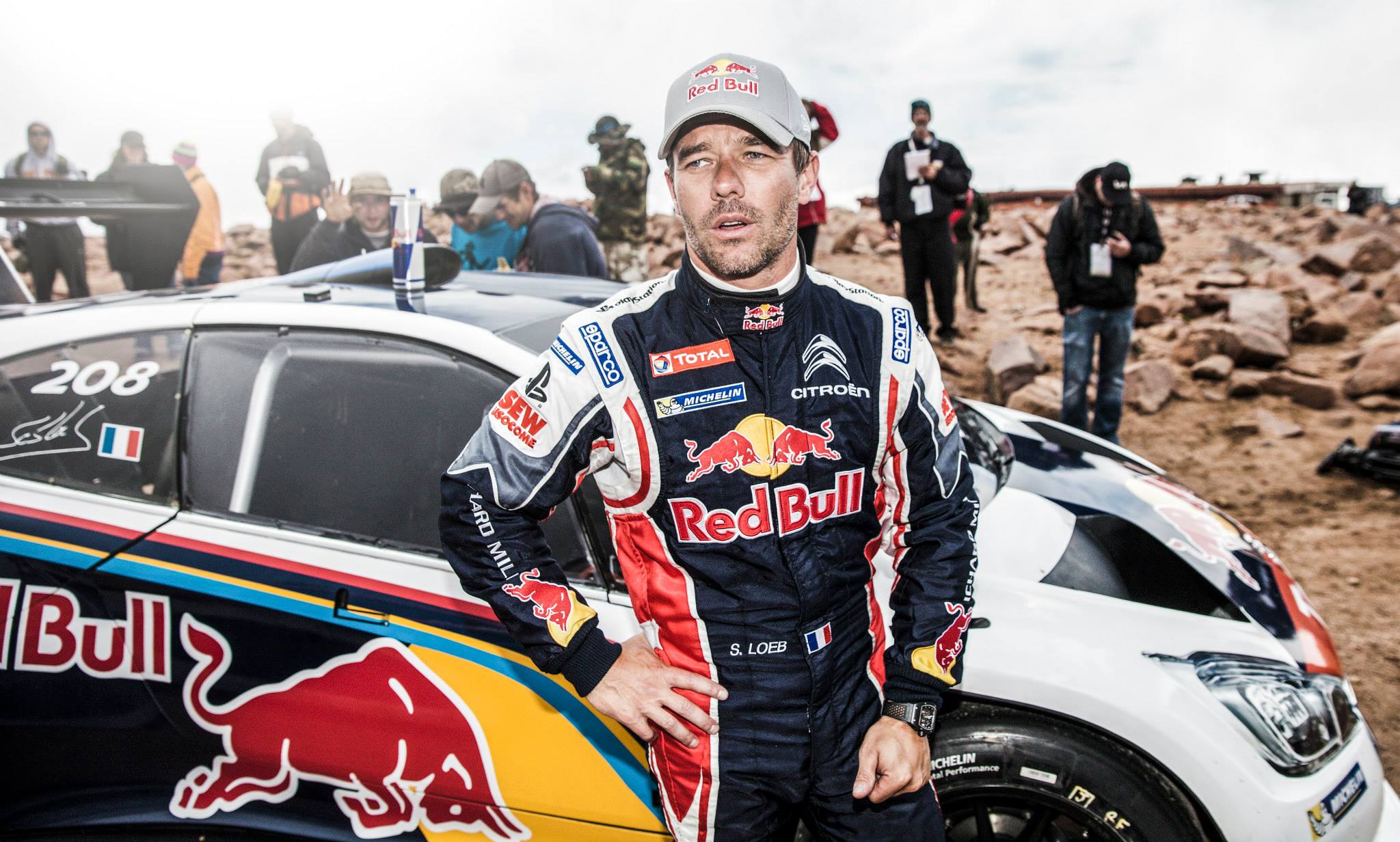 Les clichés de Sebastien Loeb victorieux à Pikes Peak 2013
