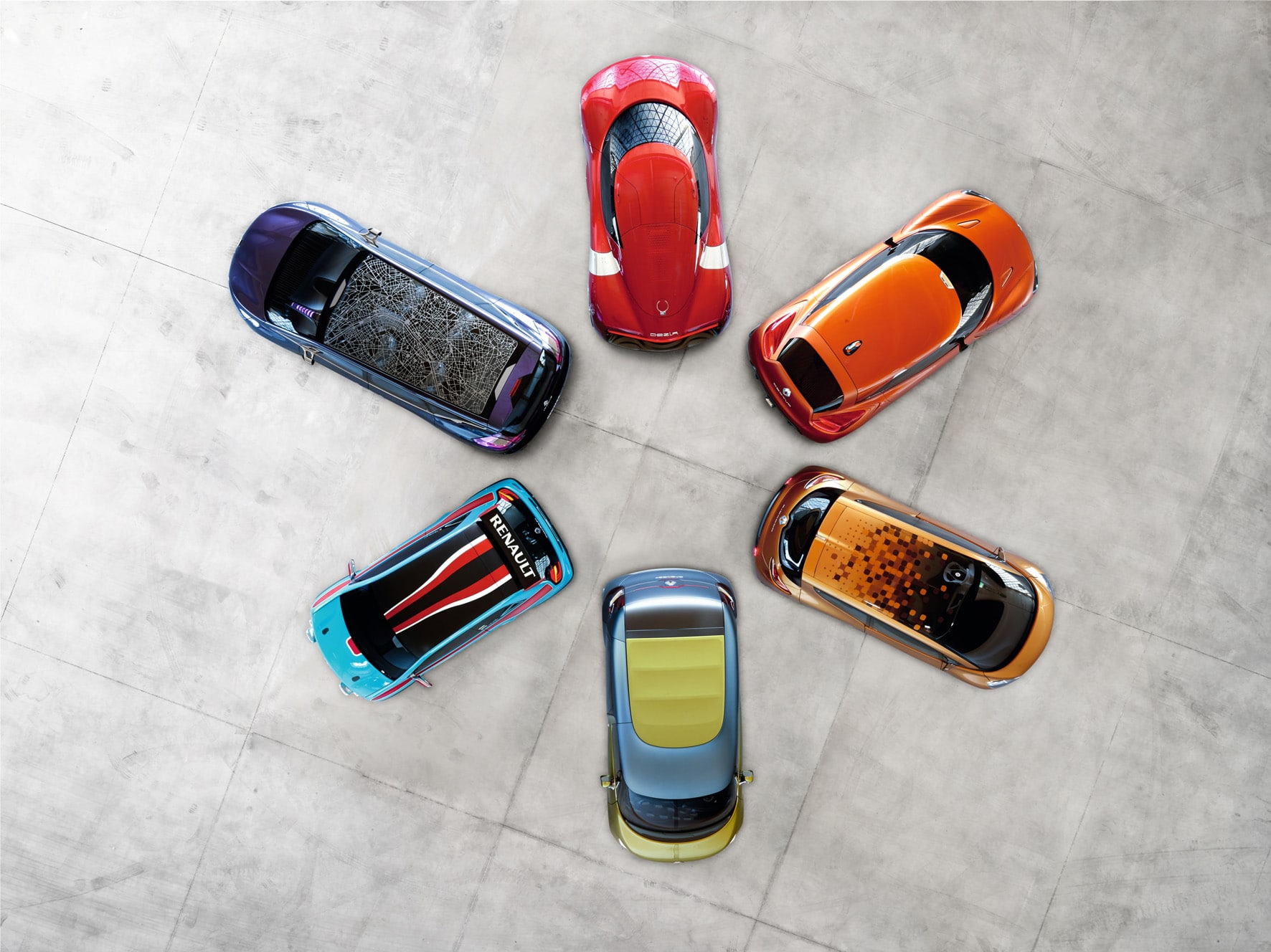 Design Renault : 4 ans de travail et 6 concept-cars