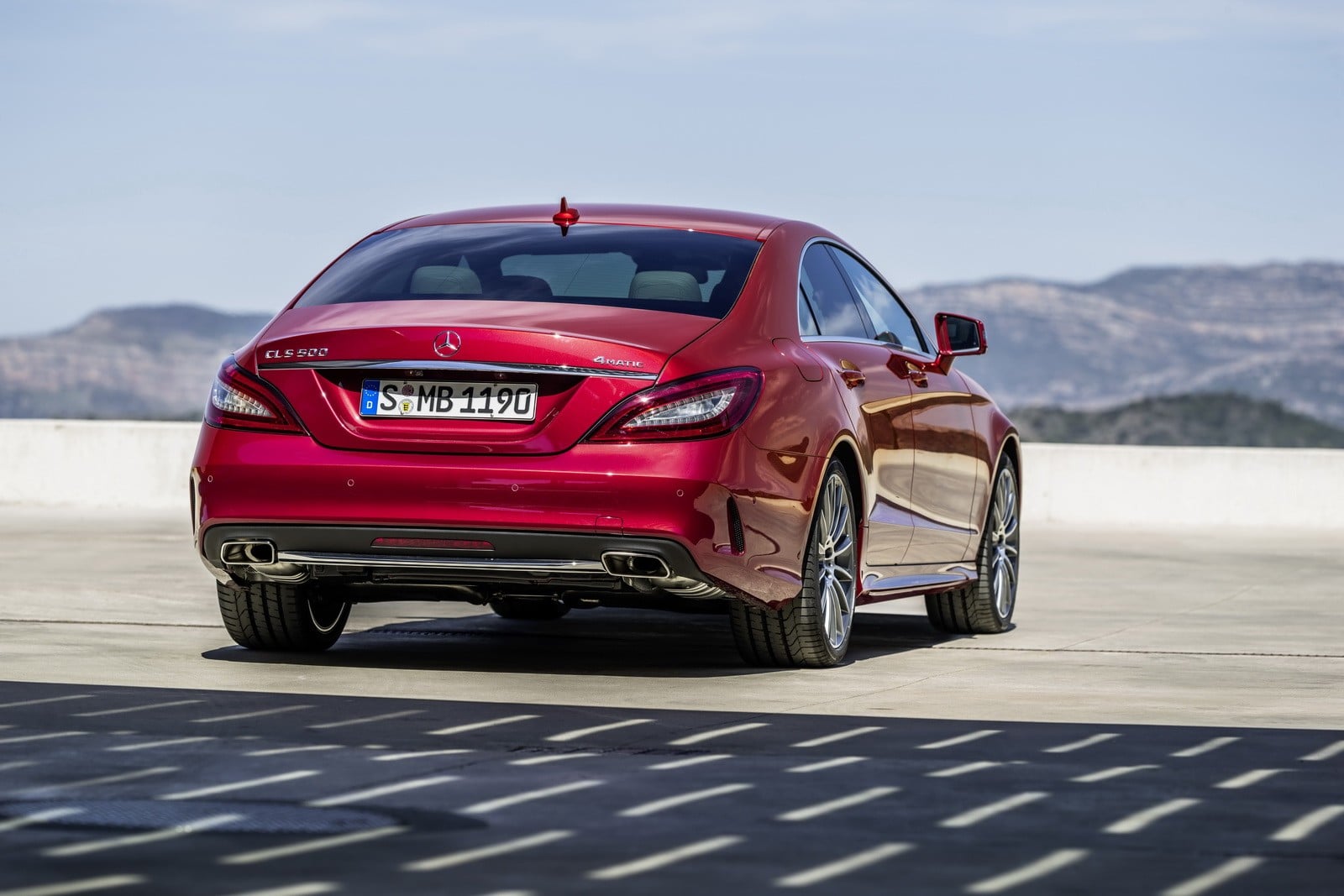 Voici les Mercedes CLS berline et break restylées pour 2014